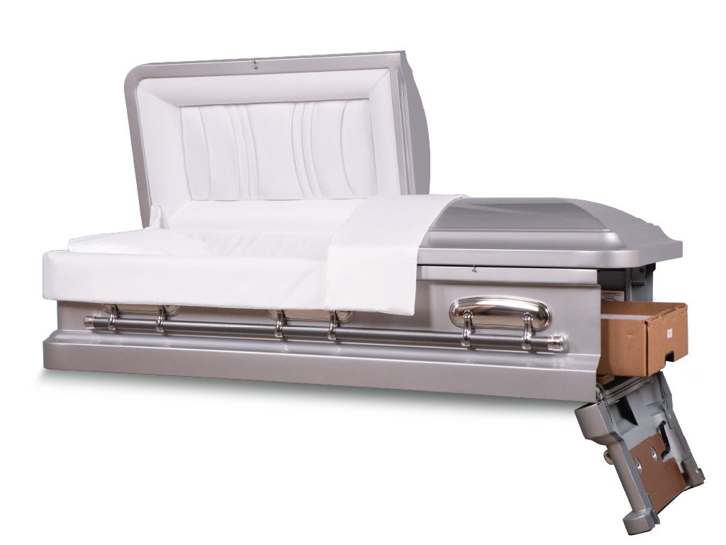 Cadence™ Metal Ceremonial Rental Casket – J-Channel™ | Starmark® – Starmark